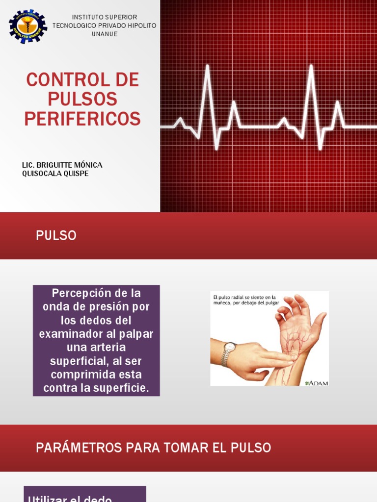 Sesión 4 - Pulsos Perifericos | PDF