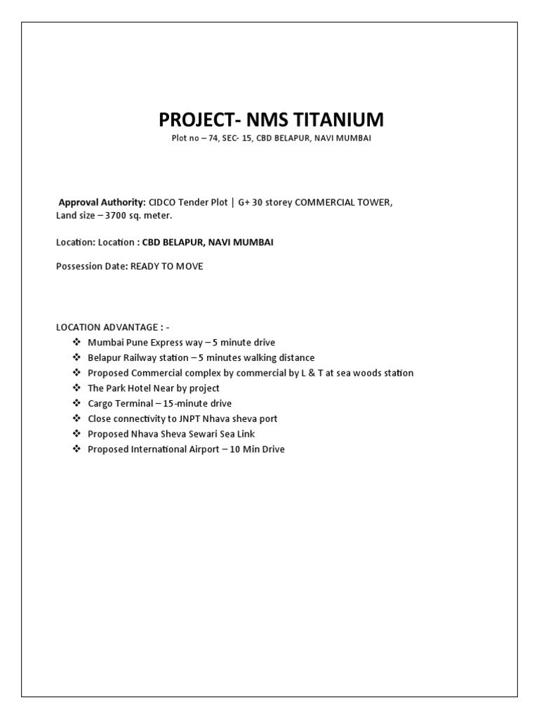 Project Nms Titanium | PDF