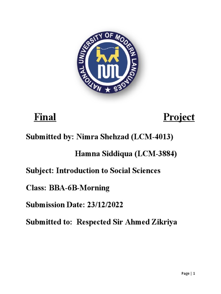 ISS Final Project | Download Free PDF | Economies ISS Final Project | Download Free PDF | Economies