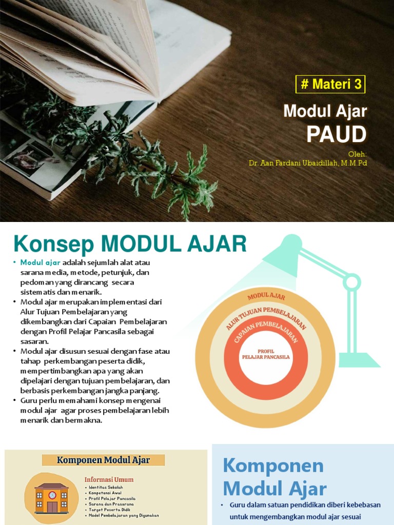 MODUL PAUD | PDF