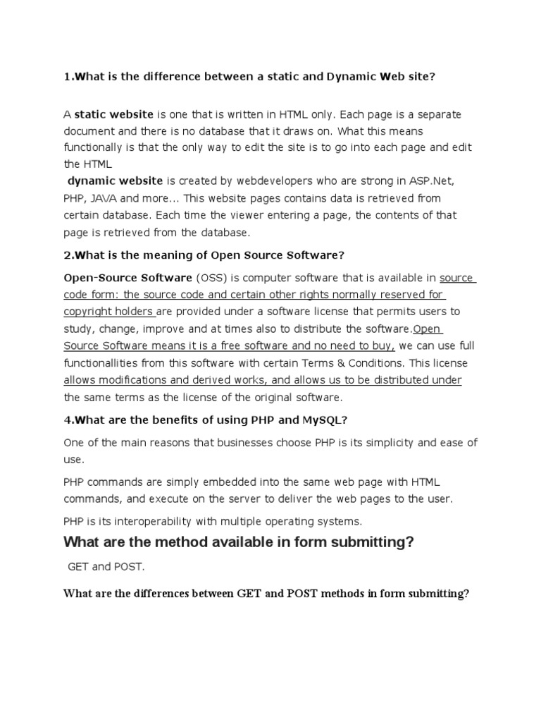 Viva Pdf Method Computer Programming Class Computer Programming 