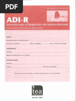 Manual ADOS 2 Modulo 3 | PDF | Espectro autista | Comunicación