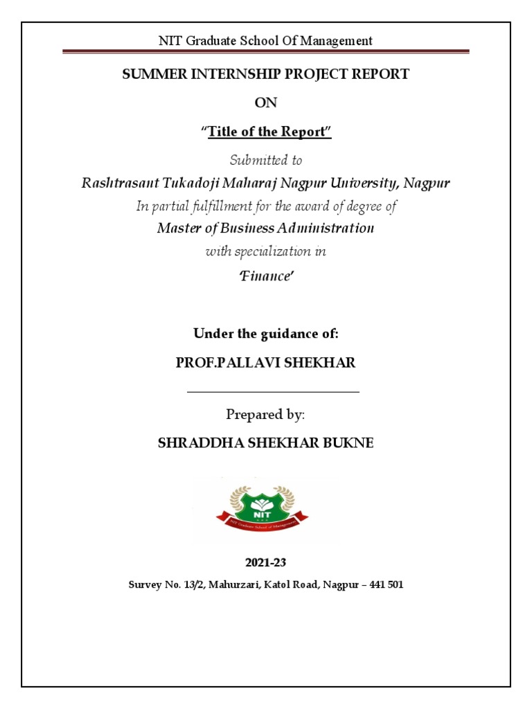 SIP Front Pages | PDF