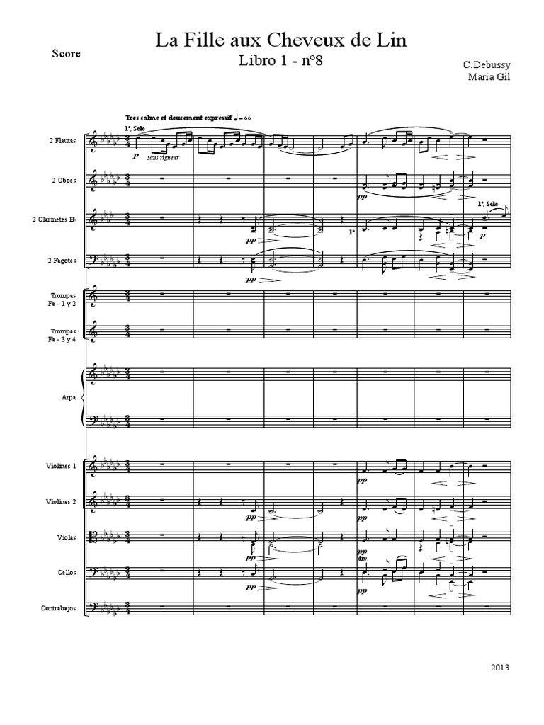 IMSLP573486-PMLP2394!01!08 La Fille Aux Cheveux de Lin - Debussy - Gil ...