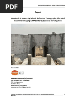 Method Statement for MASW Survey | PDF | Waves | Seismology