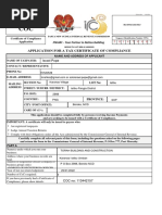 Zra Tpin Application | PDF