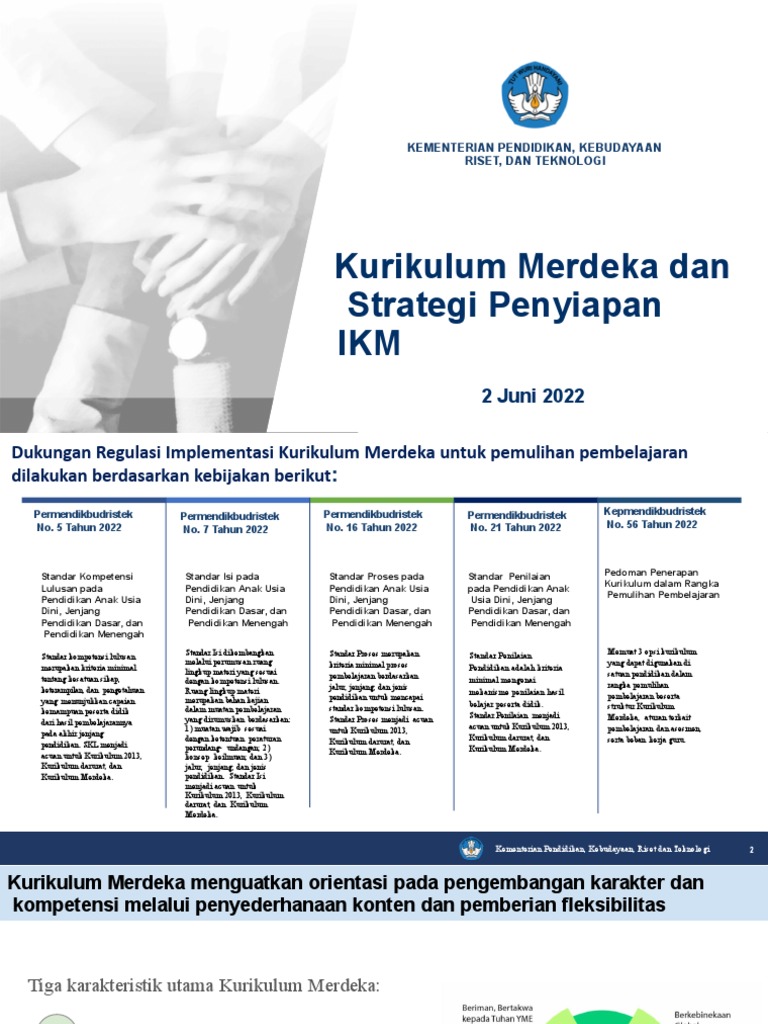 Kurikulum Merdeka Dan Strategi Penyiapan IKM | PDF