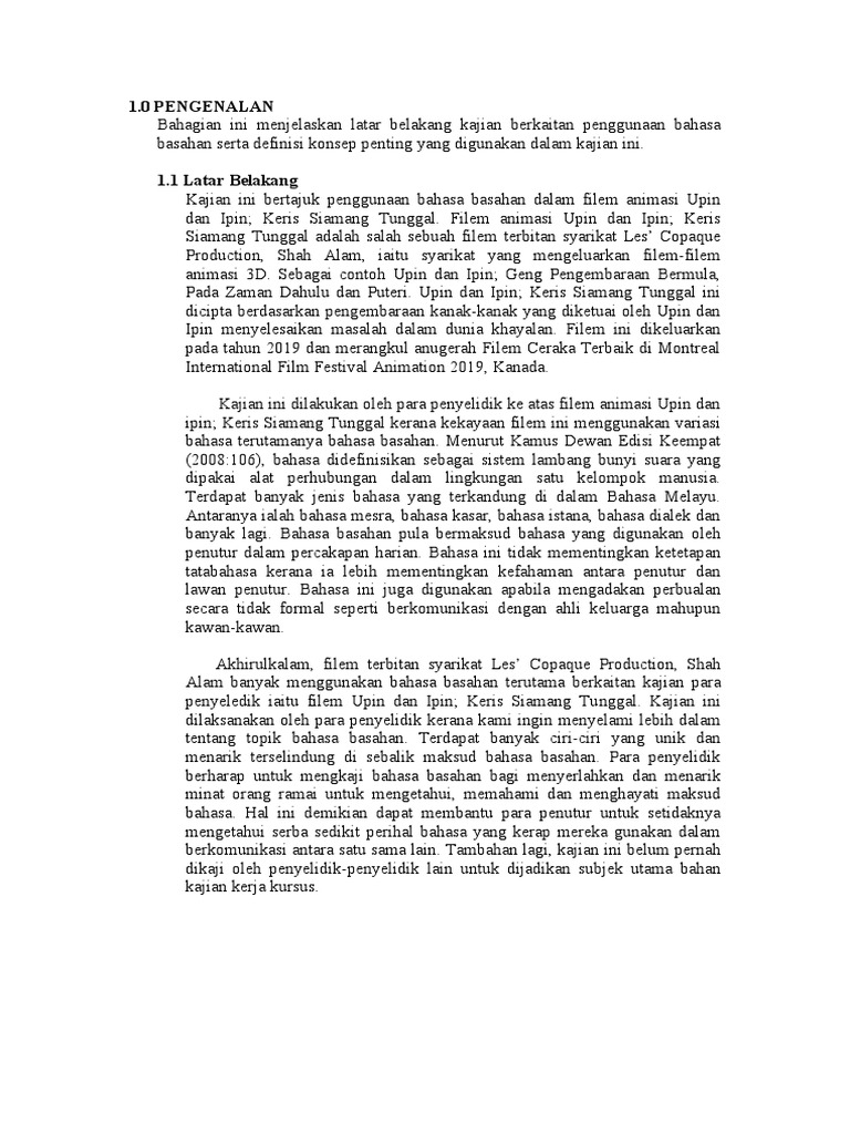 HANA BM Pengenalan & Objektif | PDF