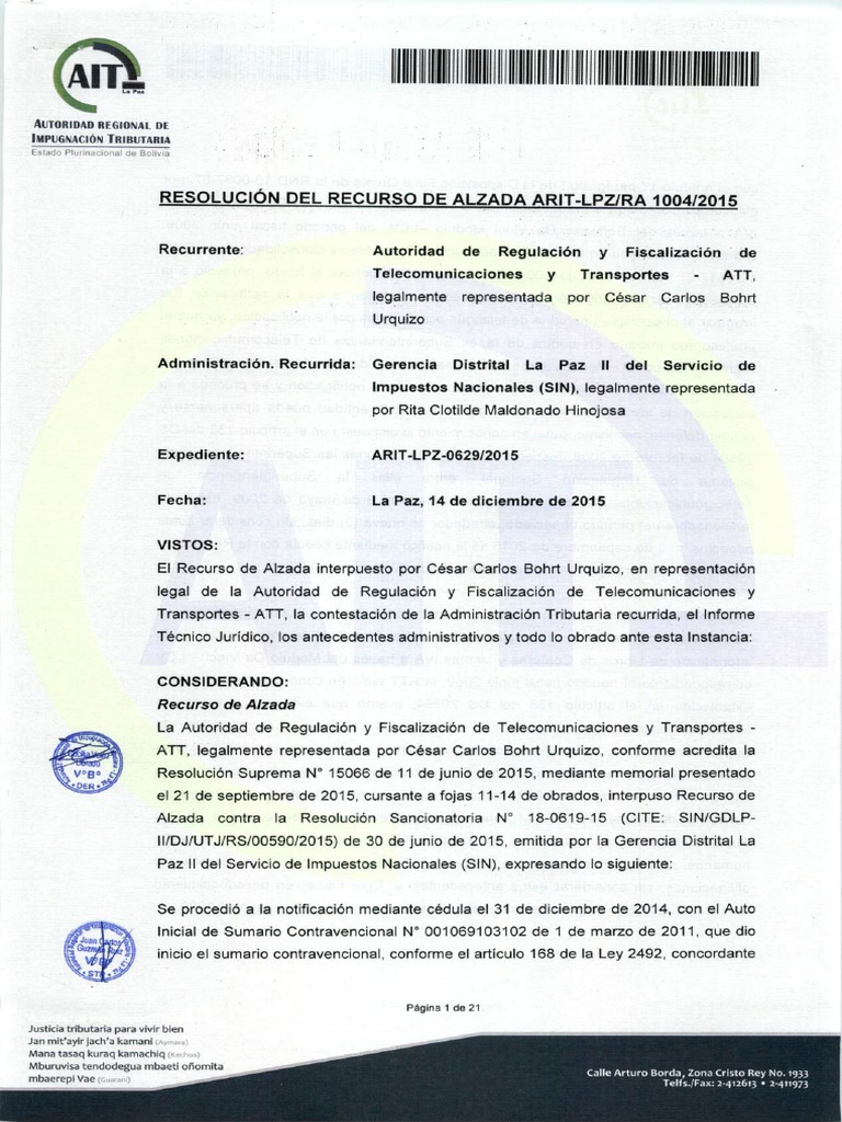 Arit LPZ Ra 1004 2015 | PDF | Debido al proceso | Principios éticos