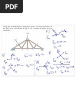 PROBLEM 6.11: Solution | PDF | Truss | Structural Engineering