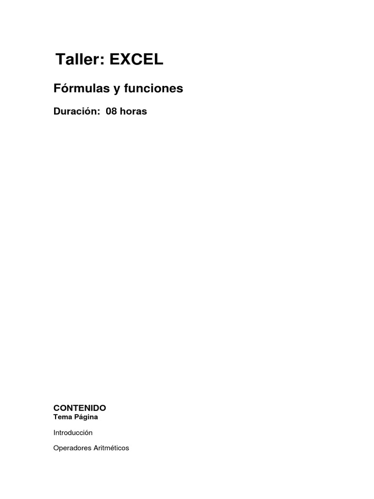 Guia Practica Excel | PDF