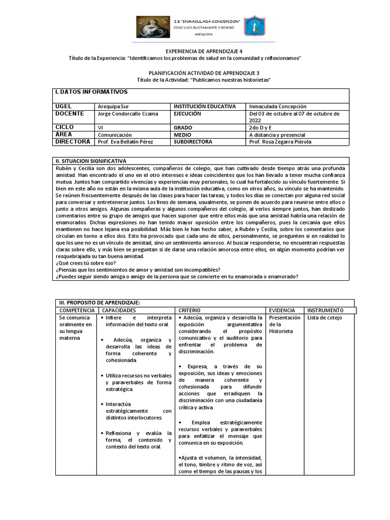 ADA4 Exp5 4to | PDF | Cognición | Ciencia cognitiva