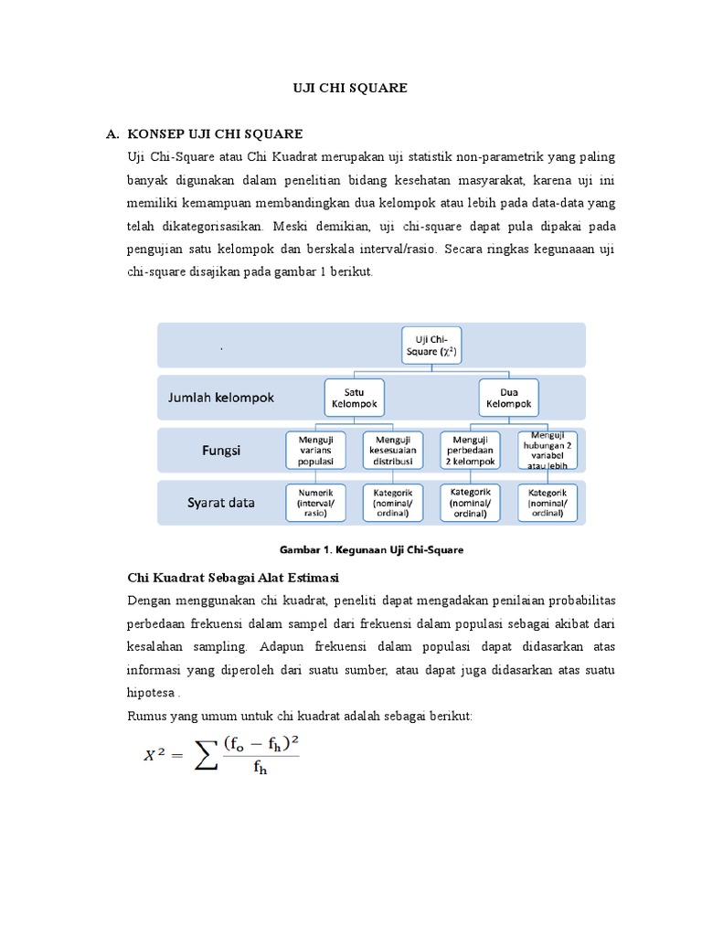 Analisis Uji Chi-Square dalam Penelitian | PDF