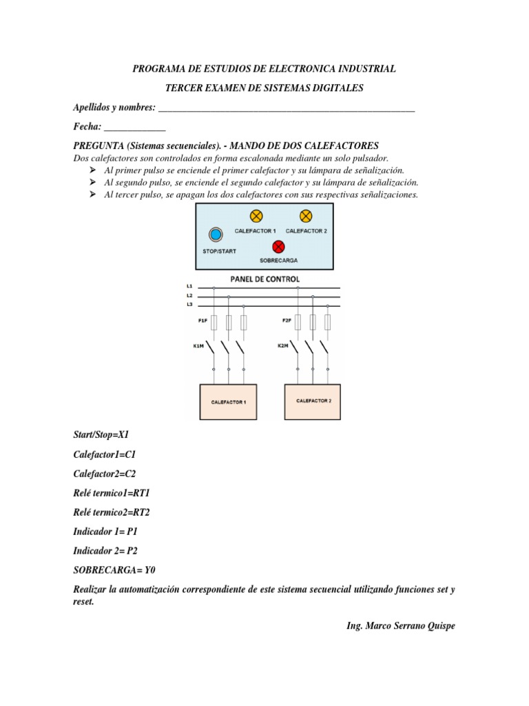 Tercer Examen 2022 | PDF