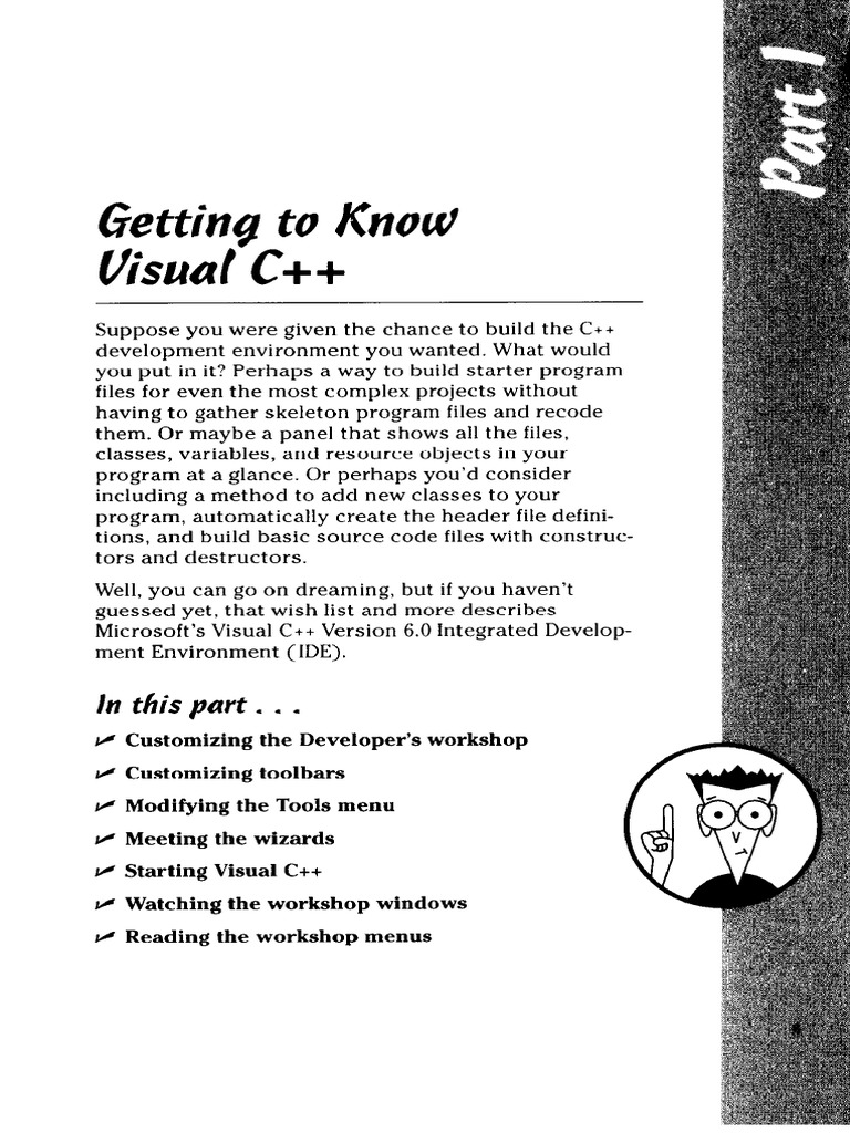Microsoft Visual Studio .NET C++ for Dummies Quick Reference Guide_Pt1_ Visual C++_4 | PDF