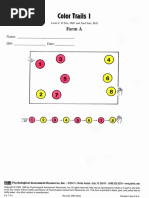 Bells Test | PDF | Neuropsychology | Cognition