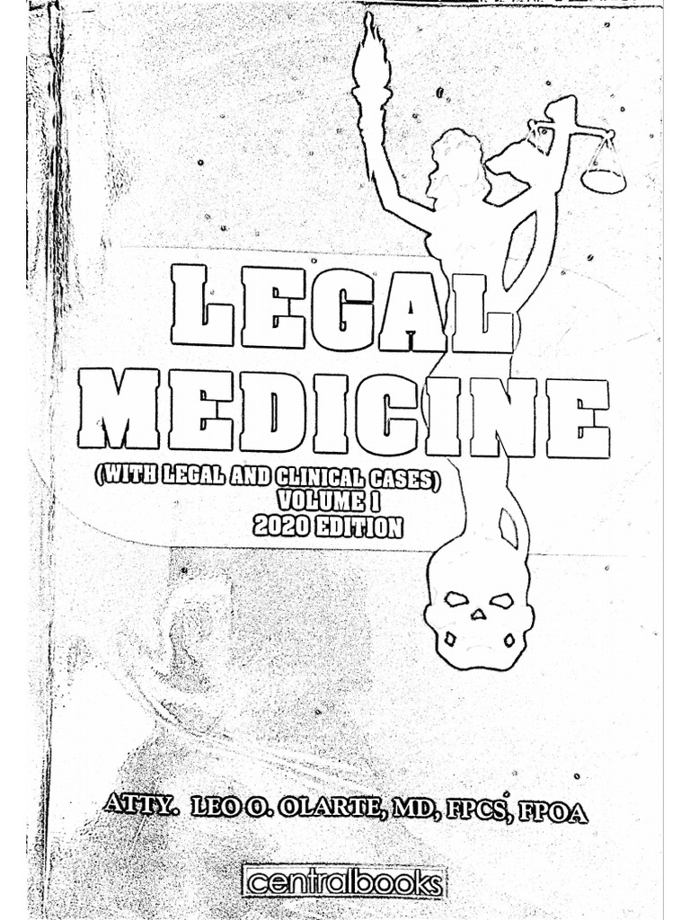 Legal Medicine 1-229 | PDF