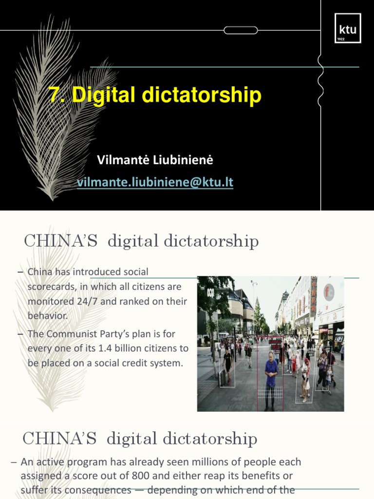 Digital Dictatorship | PDF
