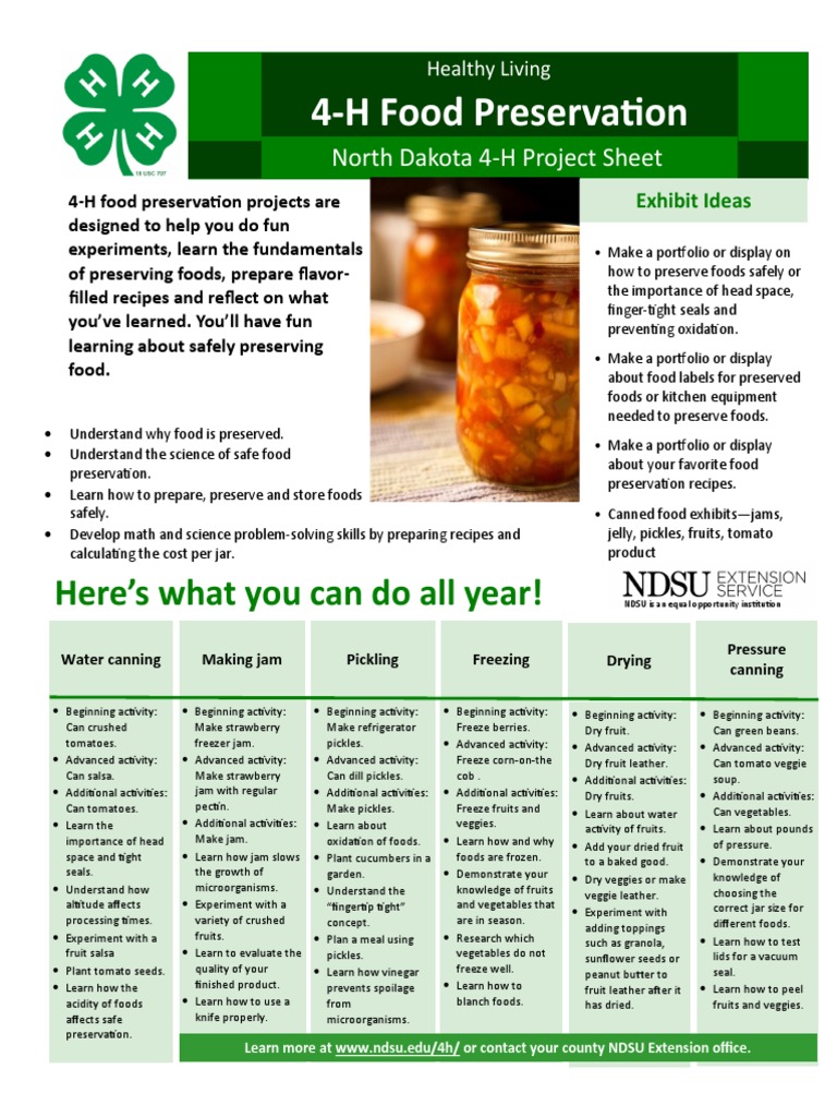 Food Preservation | PDF | Fruit Preserves | Vegetables