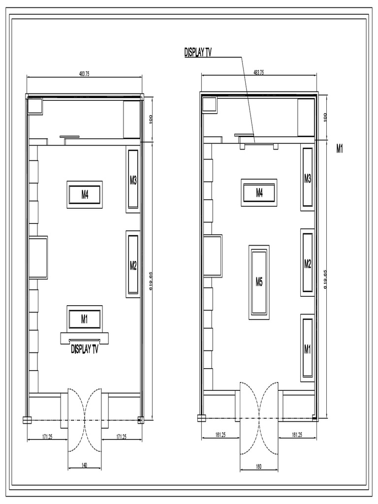 Denah Toko Perhiasan | PDF