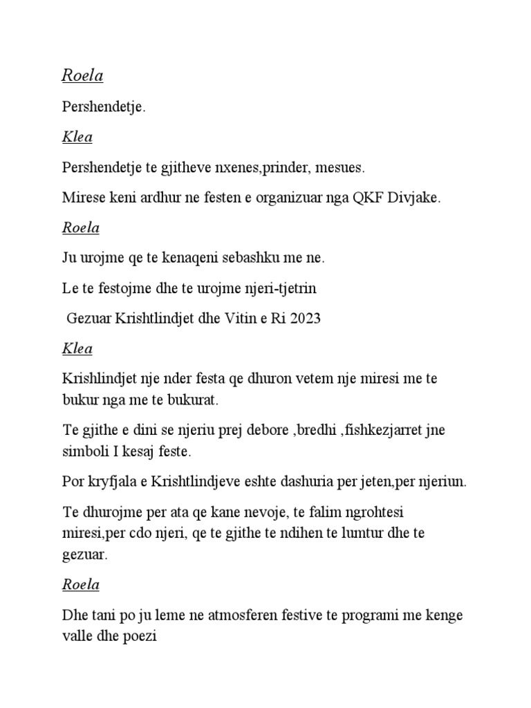 Roela | PDF