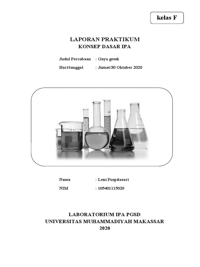 Eksperimen Gaya Gesek pada Permukaan | PDF | Metode & Bahan Ajar