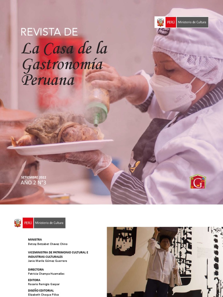 Revista de La Casa de La Gastronomía Peruana | PDF | Postres | Perú
