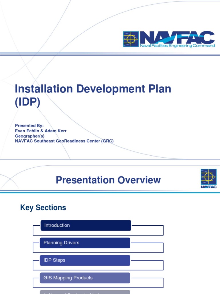 Installation Development Plan (IDP) | Download Free PDF | Geographic ...