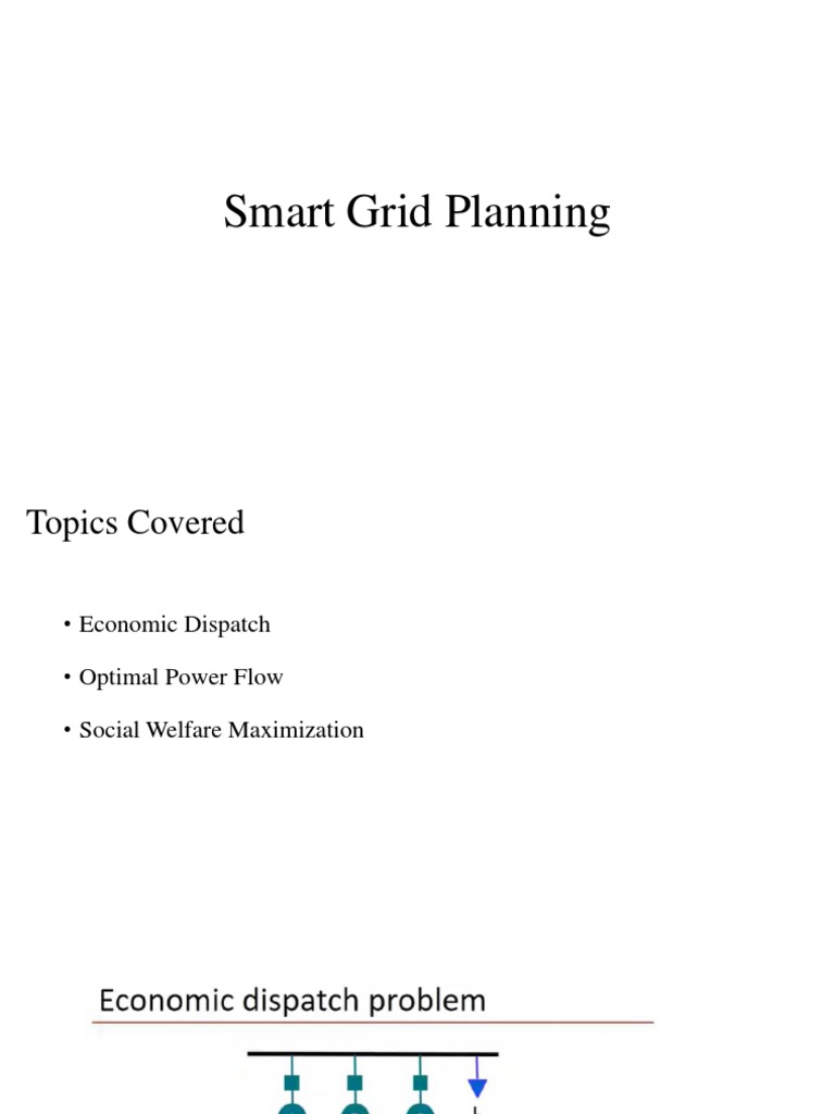 Smart Grid Planning - 1 | PDF
