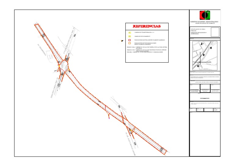 Plano Intercambiador Izamba y Huachi | PDF
