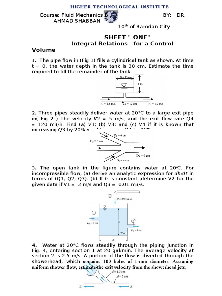 Fluid Mechanics: Pipe Flow Analysis | PDF | Fluid Dynamics | Flow ...