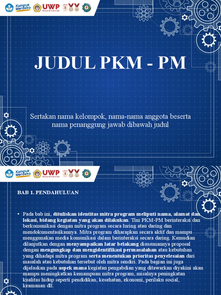 Template PKM - PM | PDF