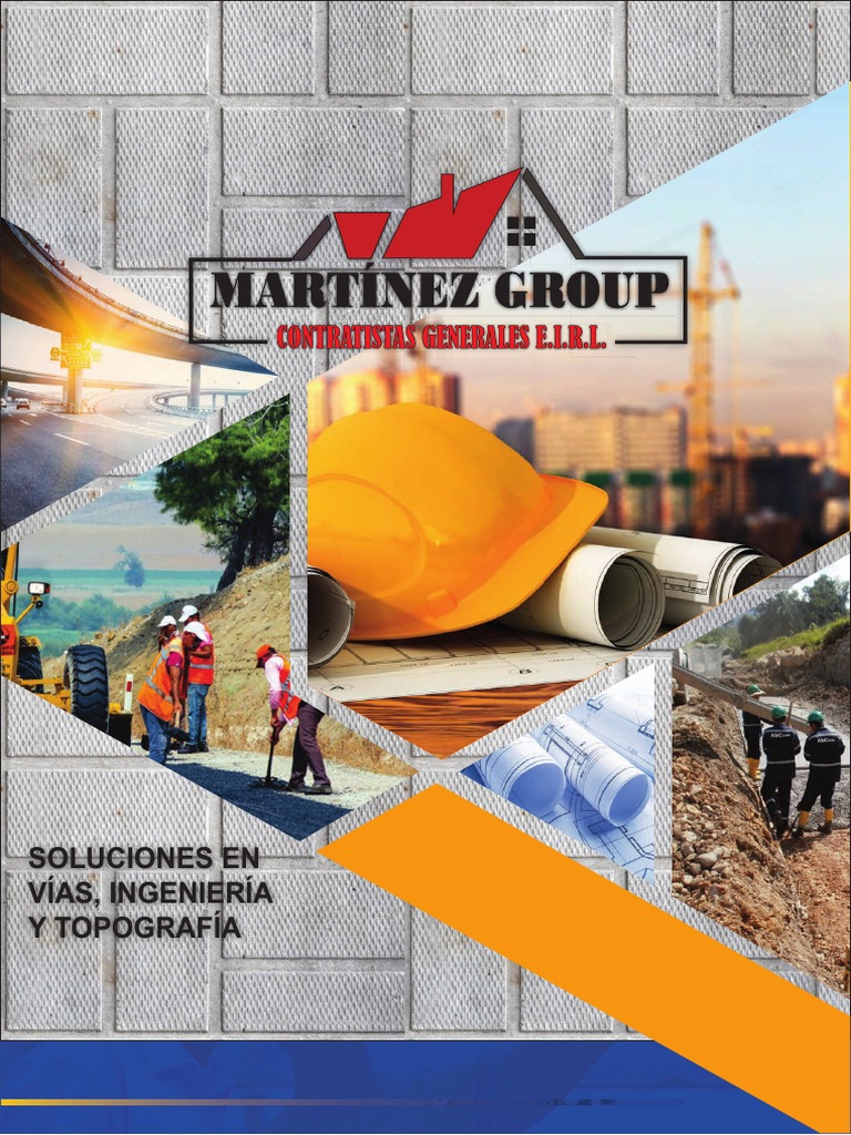 BROCHURE MARTINEZ GROUP - Compressed | PDF | Topografía | Ingeniero civil