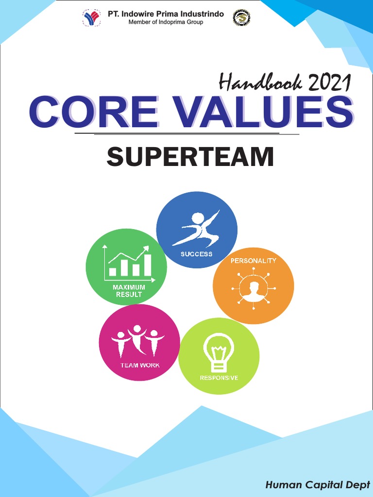 Handbook Core Values - New 19032021 | PDF