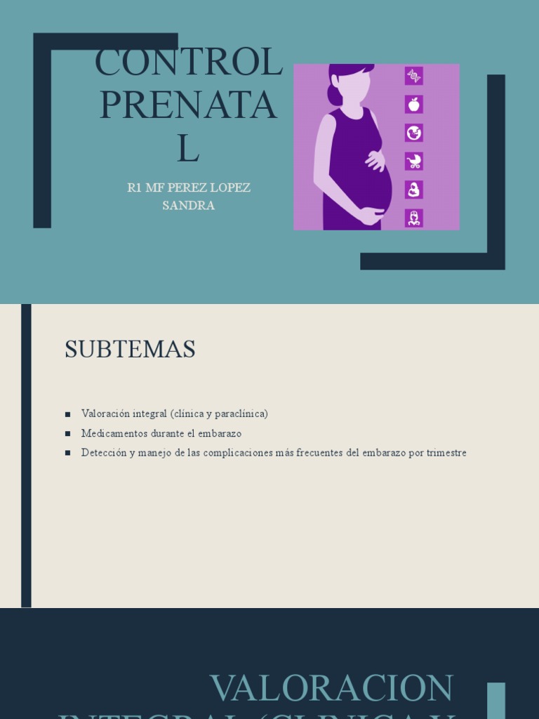 Control Prenatal: Guía de Práctica Clínica | PDF | El embarazo | Aborto ...