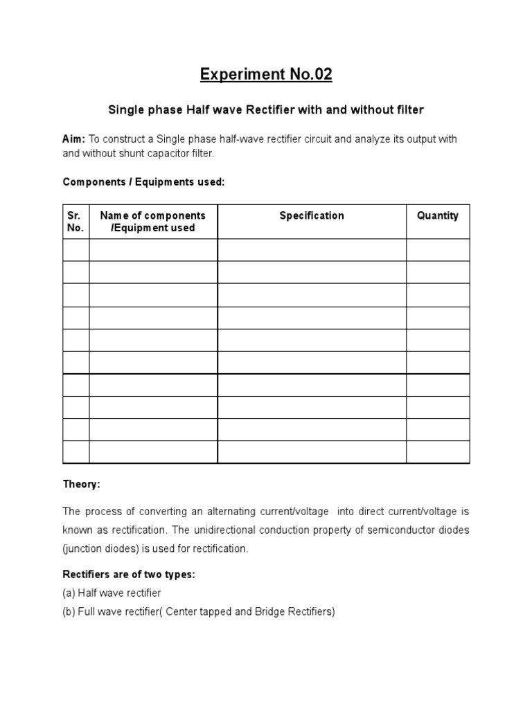 Ex.2 - Ecad 1 | PDF | Rectifier | Capacitor