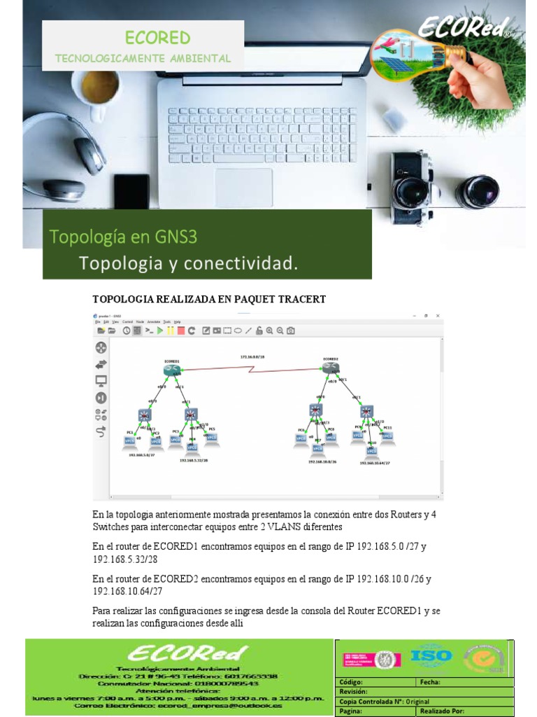 Manual gns3 1 | PDF | Dirección IP | Enrutador (Computación)