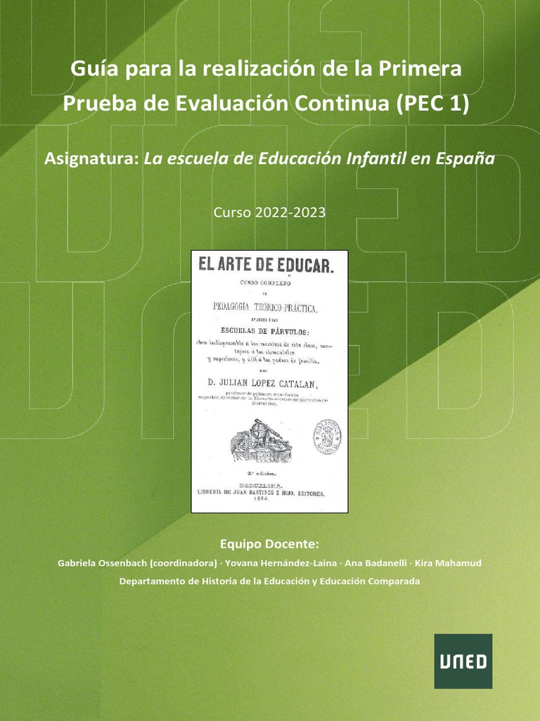 Guía para La Realización de La PEC 1 | PDF | Prueba (evaluación ...