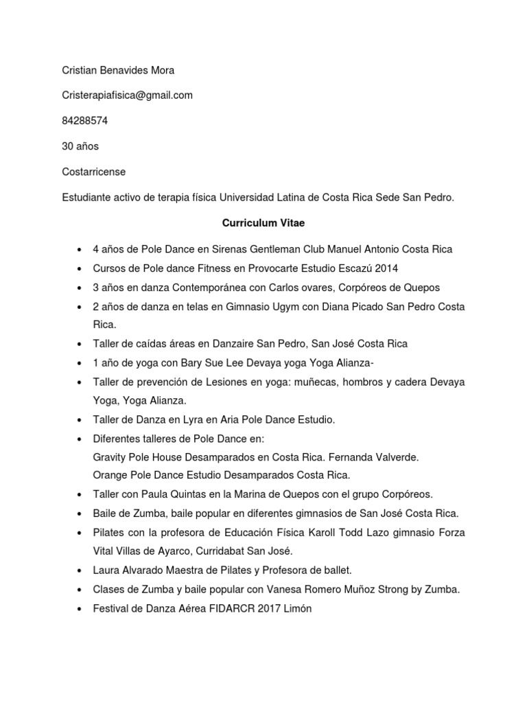 Cristian Benavides Mora1 | PDF