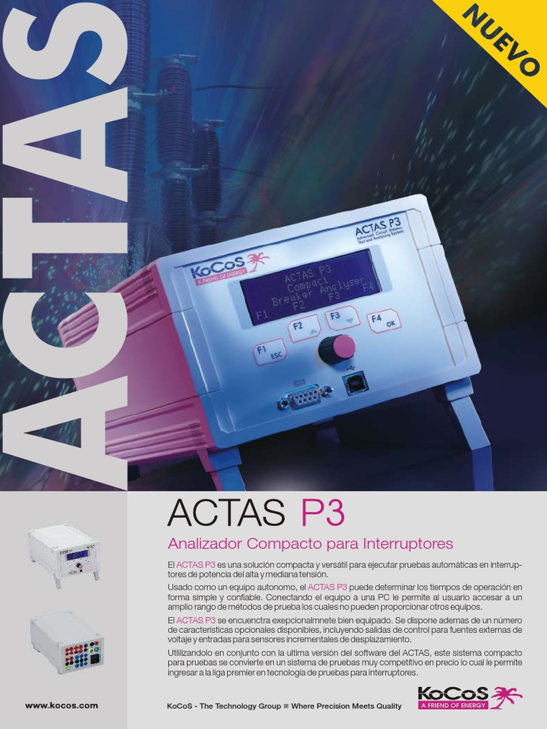 Guia Probador de Interruptores Actas P3 | PDF | Software | Ingeniería Informática