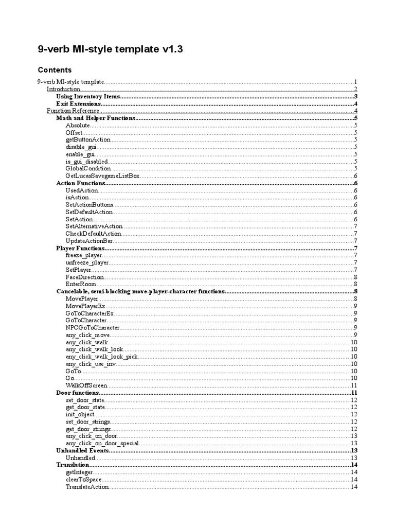 9 Verbs Pdf Subroutine Parameter Computer Programming