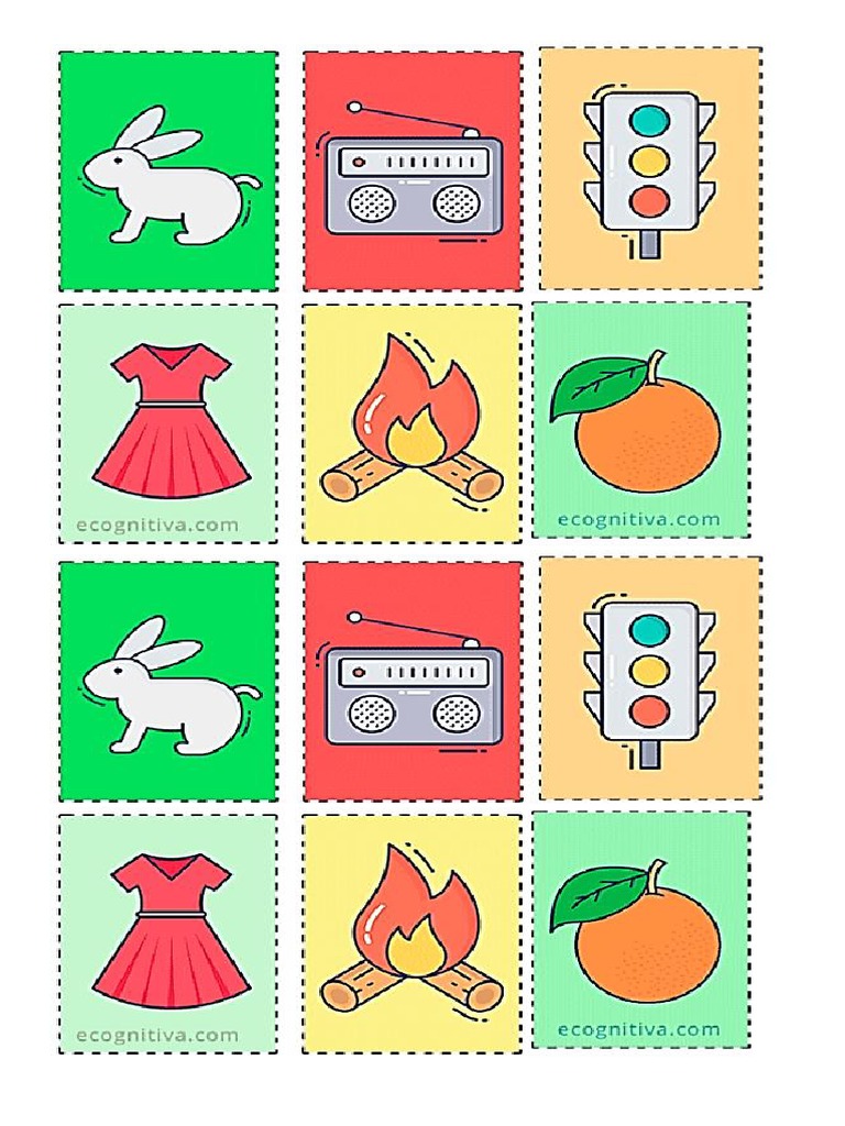 Juego Memorice | PDF
