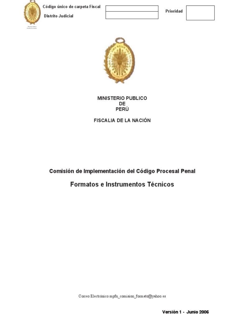 873 Formatos Ncpp Pdf Fiscal Justicia