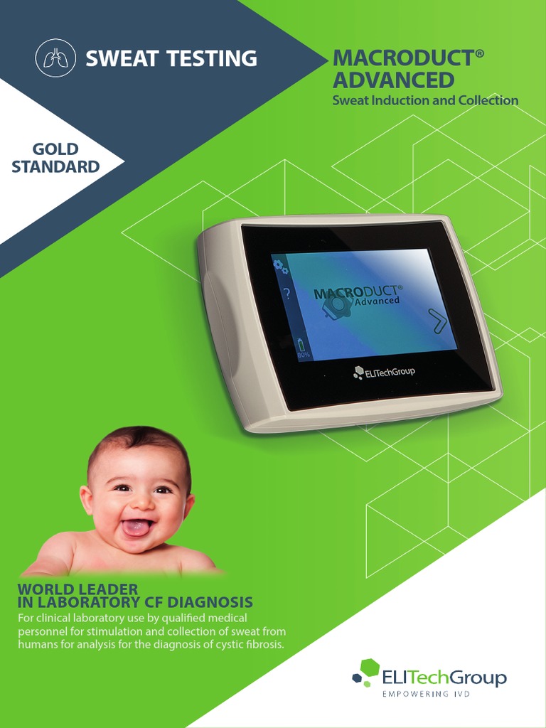 Sweat Testing: Macroduct® Advanced | PDF | Perspiration | Electrical ...