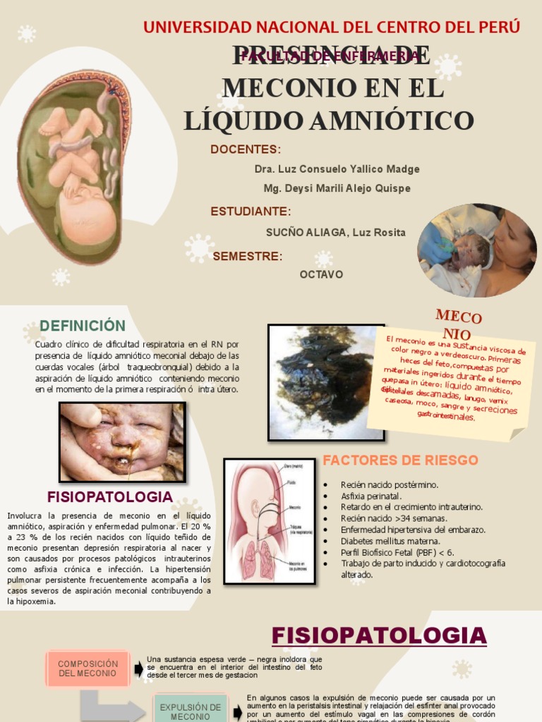 Presencia de Meconio en El Líquido Amniótico | PDF | Hipertensión ...
