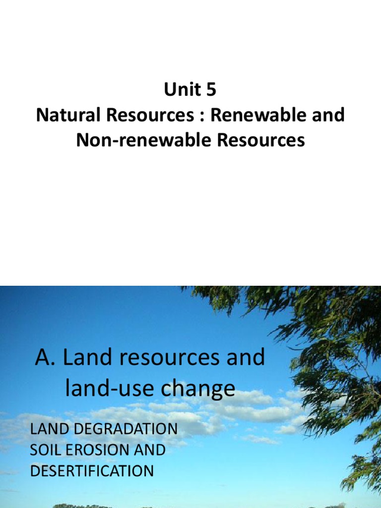 2021 Class-Unit 5 Natural Resources Part 1,2 and 3 | PDF | Logging ...