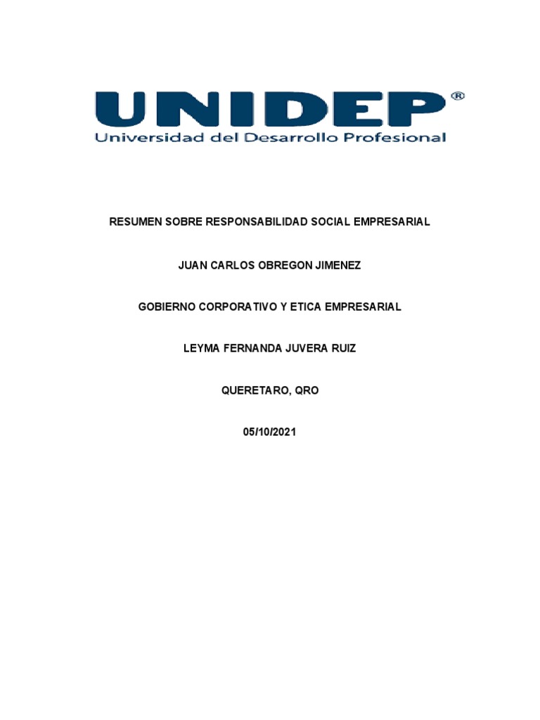 Juoj S4a1 | PDF | Responsabilidad social corporativa | Business