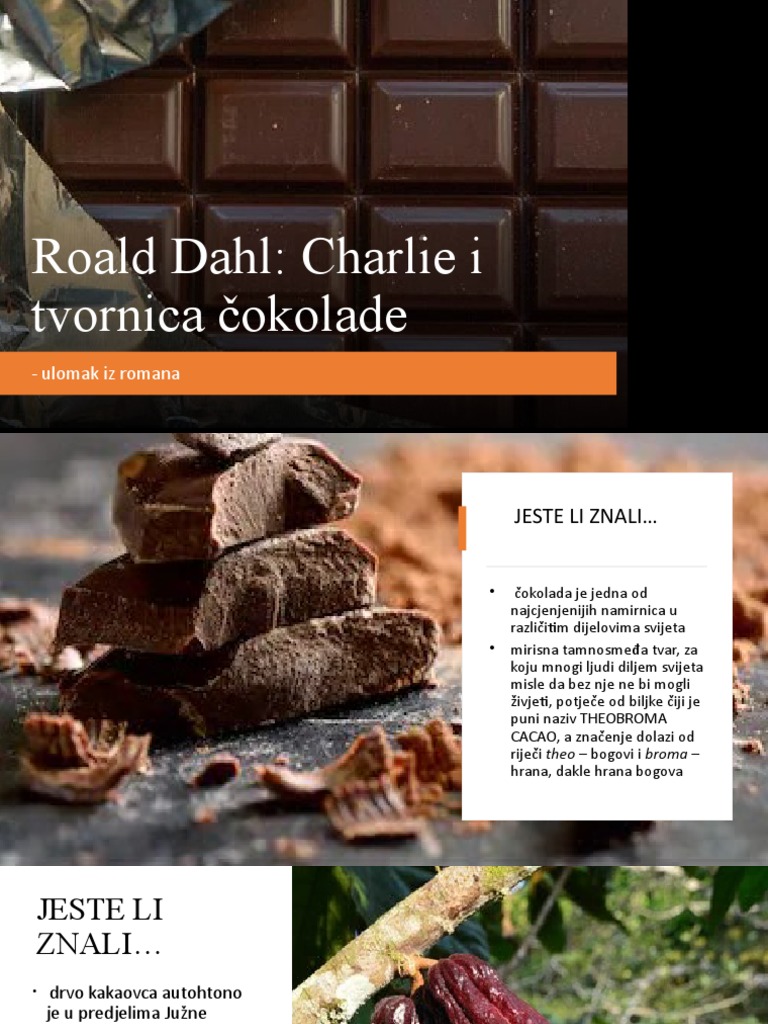Charlie I Tvornica Cokolade - Ulomak | PDF