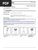 Hach LCK1414 COD Test Method (As Per ISO-6060) | PDF | Chemical ...
