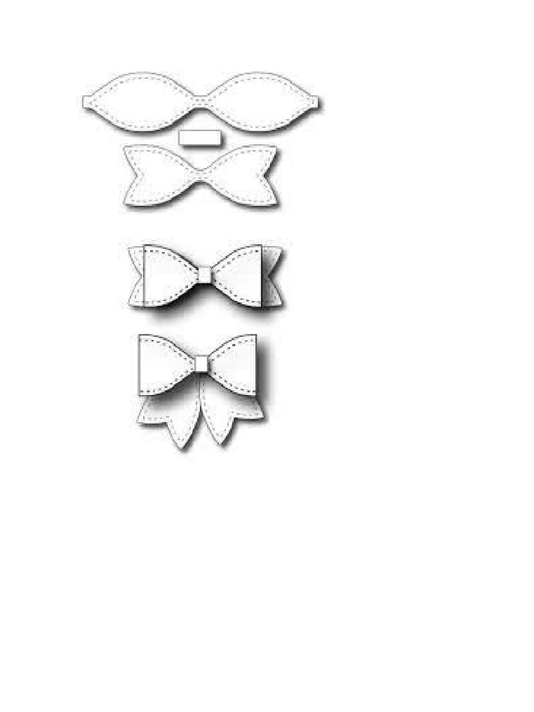 Corbatas para Imprimir Molde | PDF